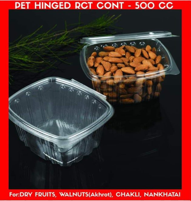 Hinged Container - Channel Packaging Pvt Ltd